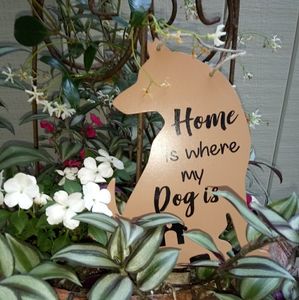 Wall Decor | Home Dog Sign | Poshmark